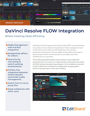 Media Asset Management Software | FLOW | Editshare