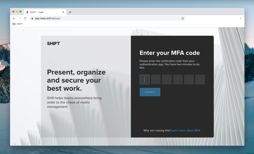 Multi-Factor Authentication (MFA) is now supported